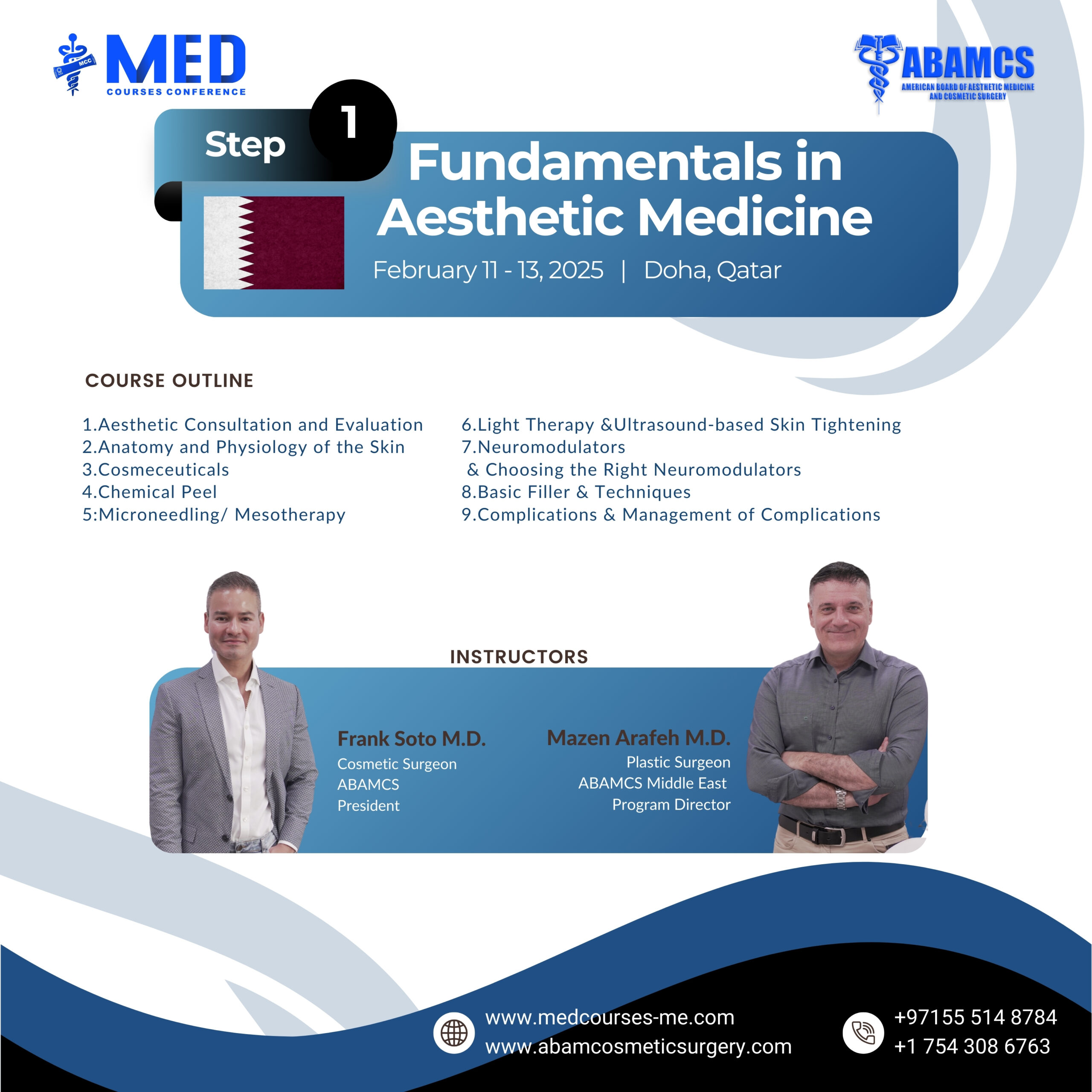 Step 1: Fundamentals in Aesthetic Medicine - February 2025 - Doha ...